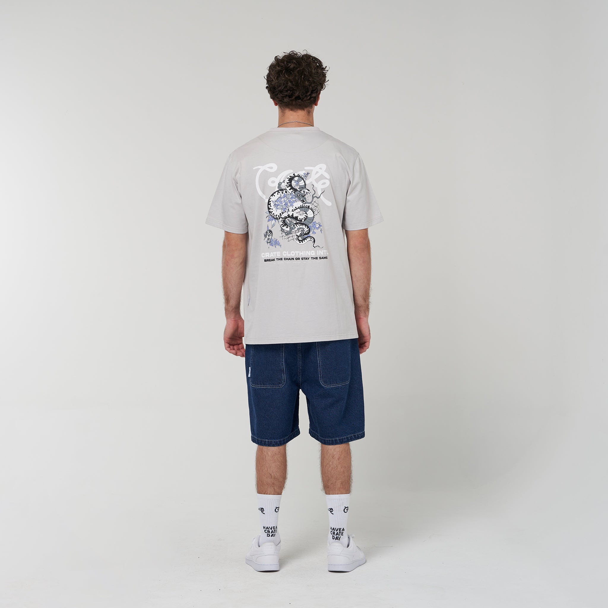 Crate Break The Chain Scripted T-Shirt – Crate Clothing