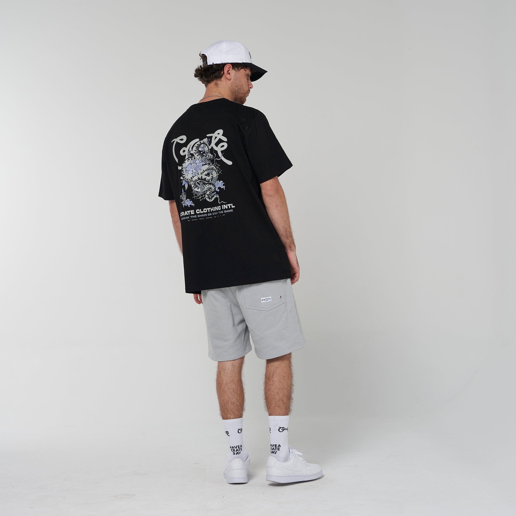 Crate Basic Script Sweat Shorts – Crate Clothing