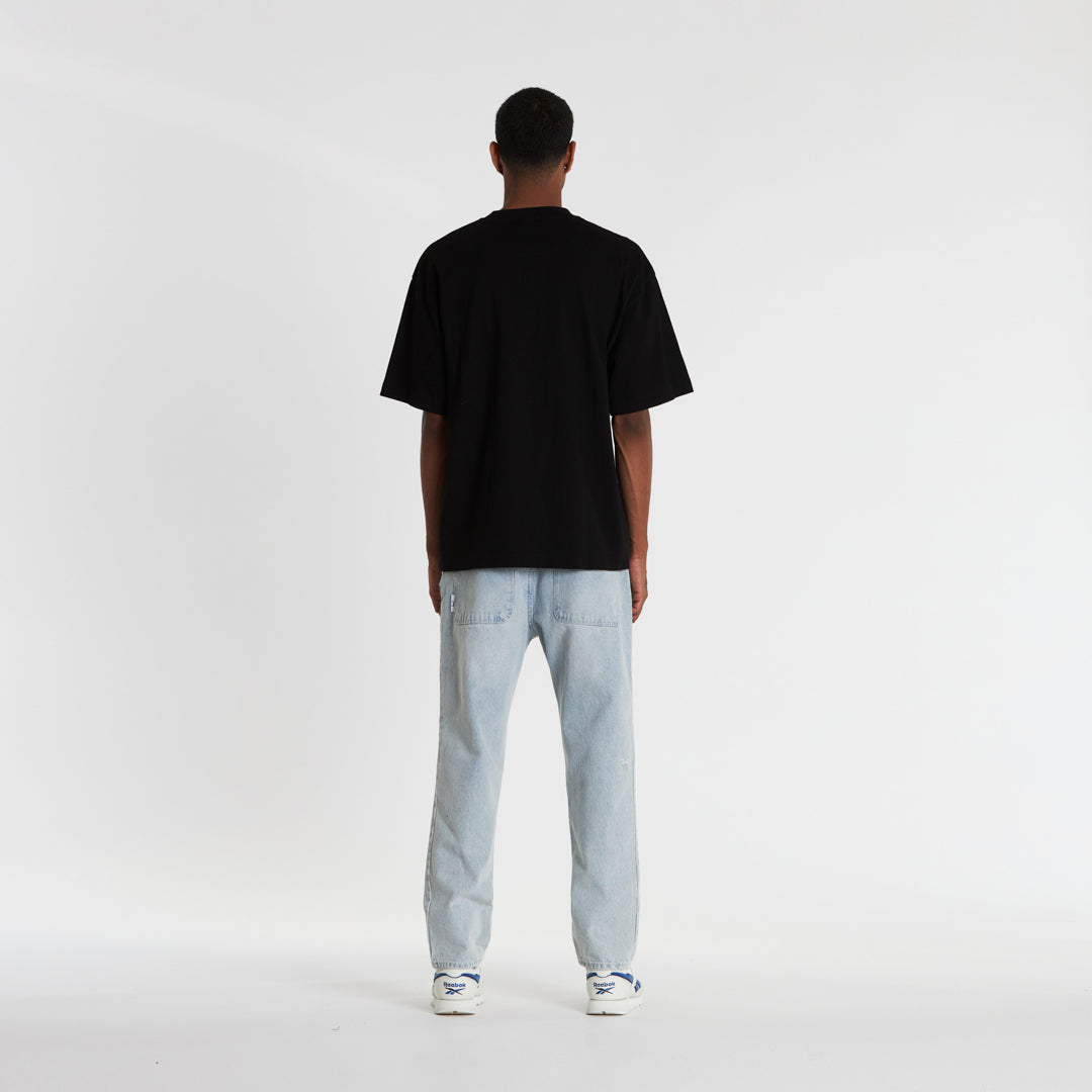 MEN'S BASIC SCRIPT BOX FIT T-SHIRT – Crate Clothing